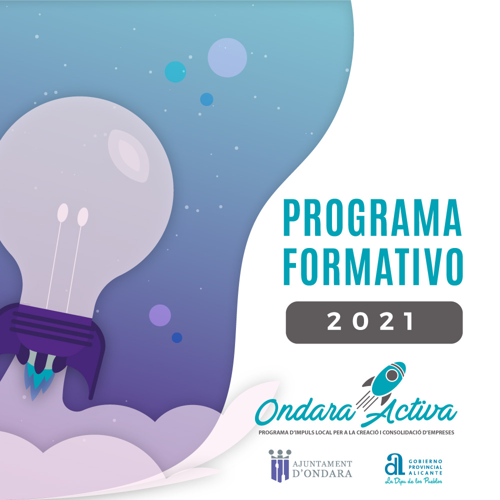 Programa formativo Ondara Activa 2025 - Últimas plazas GRATUITAS!